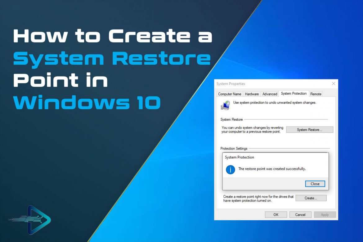How to Create a System Restore Point in Windows | TECH DHEE