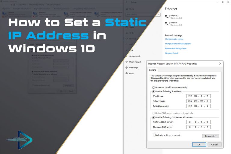 How to Set a Static IP Address in Windows | TECH DHEE