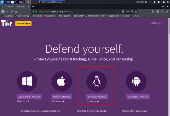 How to Install Tor Browser in Kali Linux 2022.4 | TECH DHEE