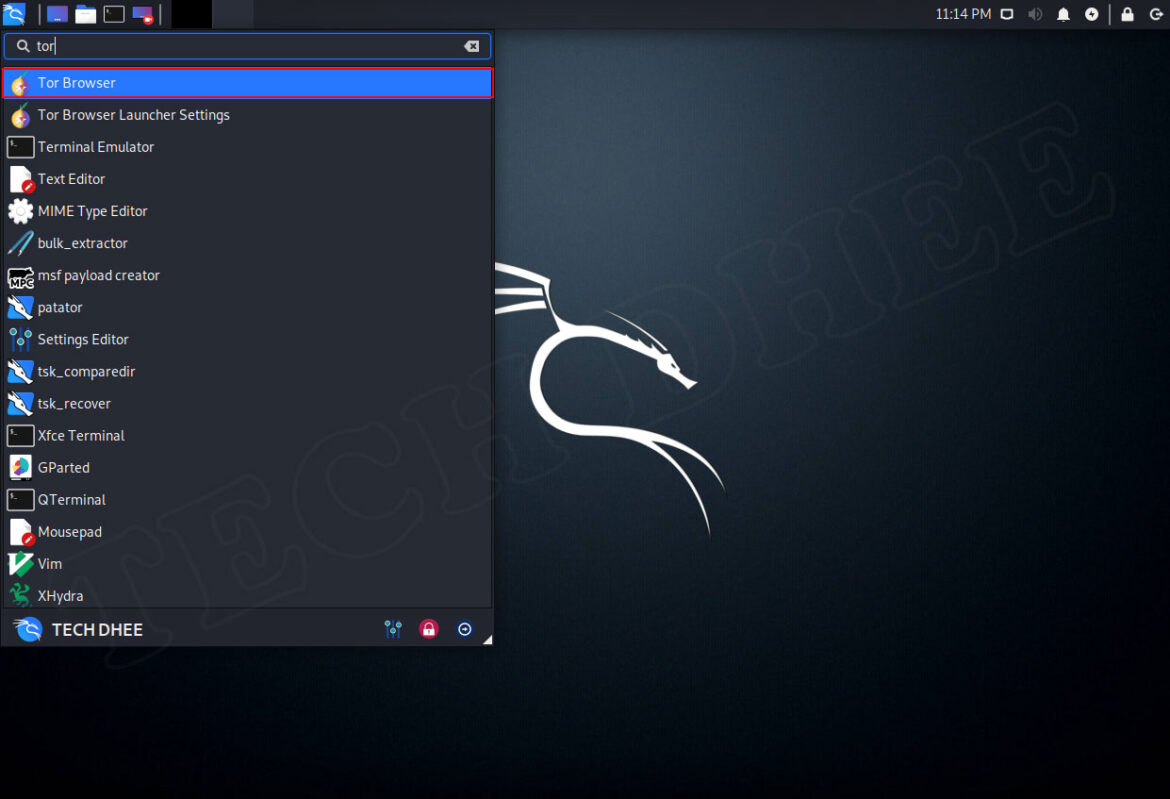 How to Install Tor Browser in Kali Linux 2022.4 | TECH DHEE
